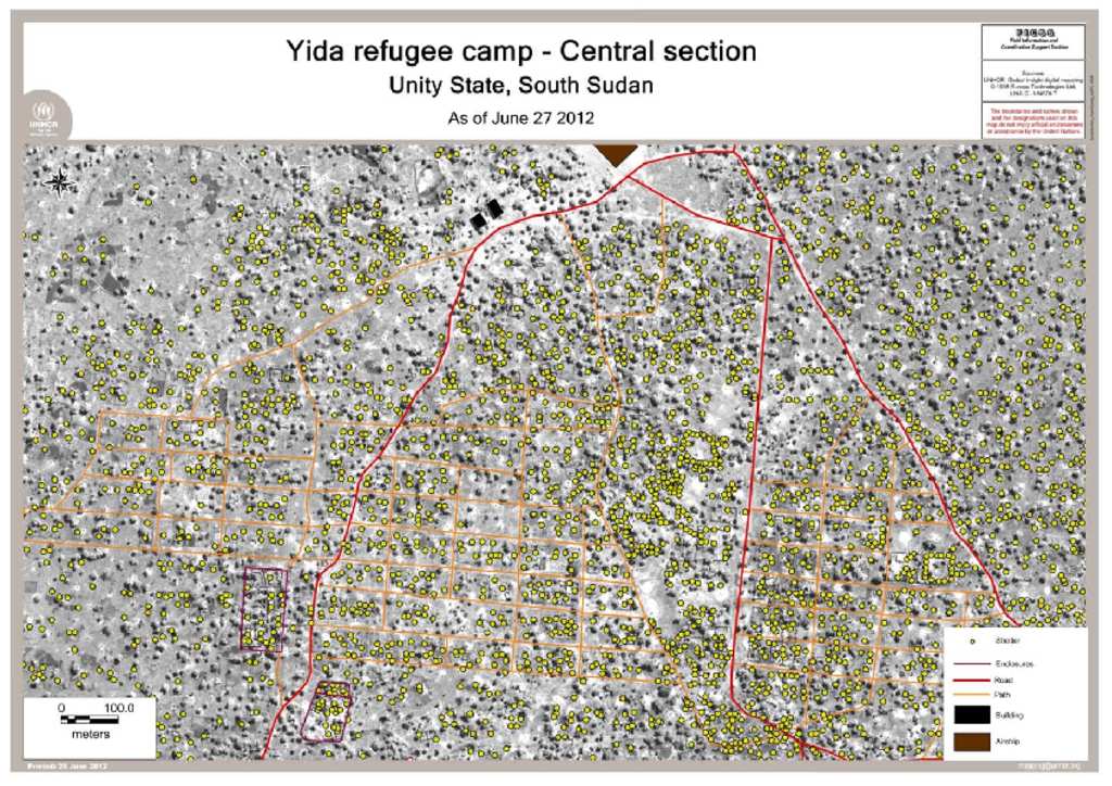 Document - UNHCR-FICSS Yida Refugee Camp - Central Section (as of June ...