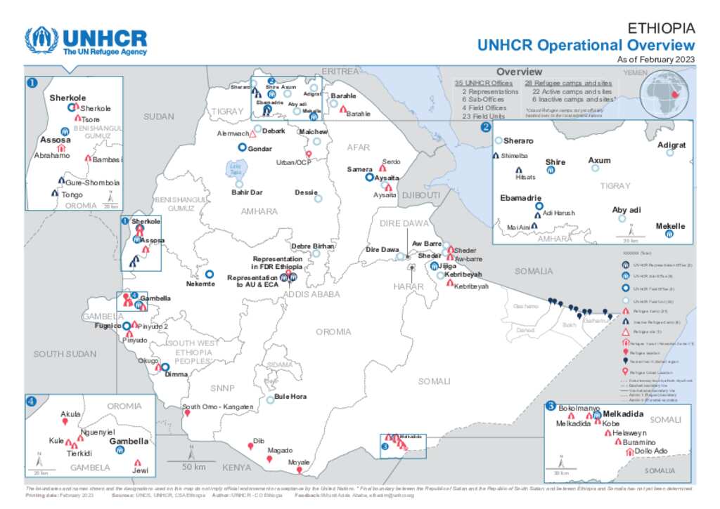 Document - UNHCR-Ethiopia Operational Overview February 2023