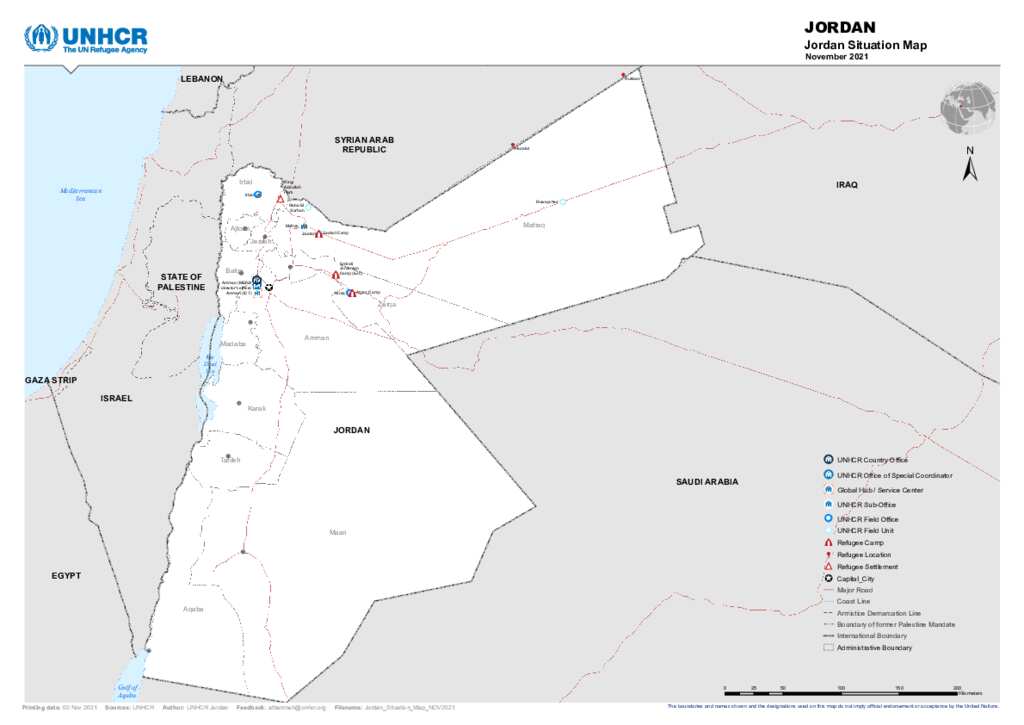 Document - Jordan Situation Map - November 2021