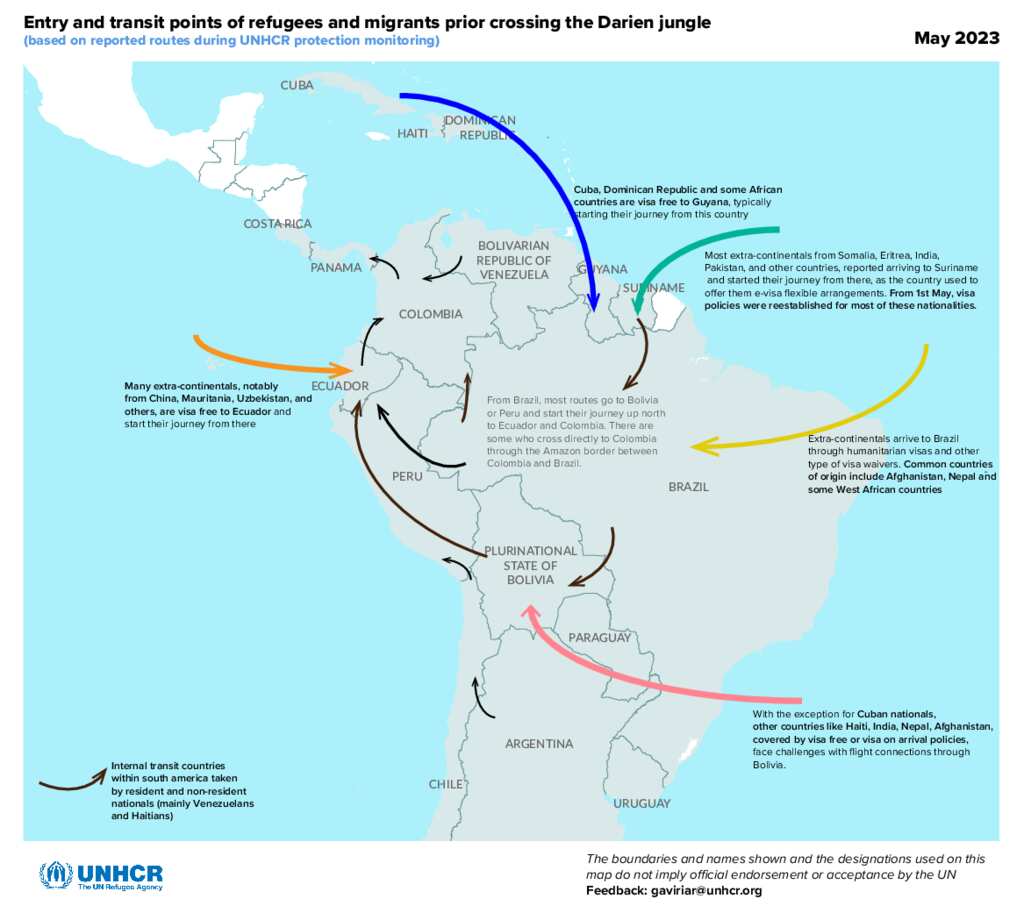 UNHCR Panama: Border Protection Monitoring