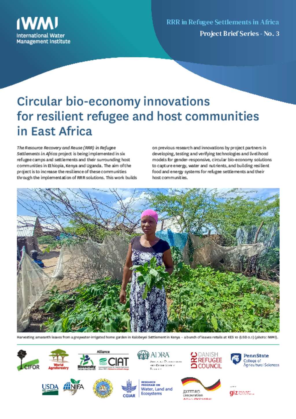 Document - IWMI: Circular bio-economy innovations for resilient refugee ...