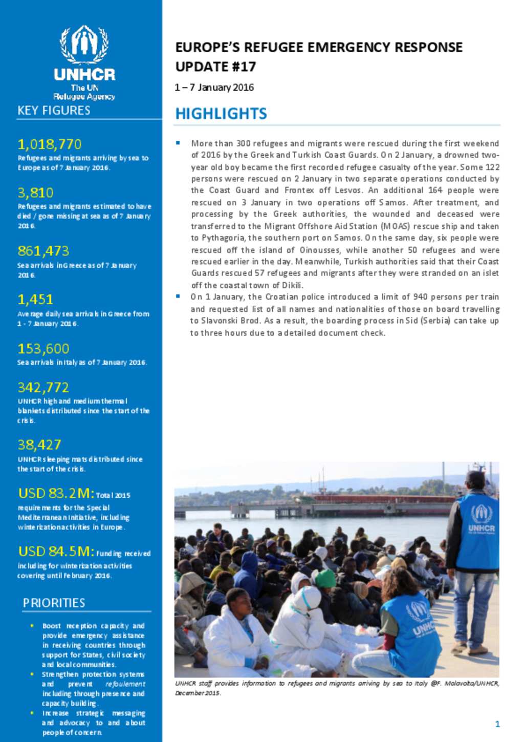 Document - Europe's Refugee Emergency Response - Update #17