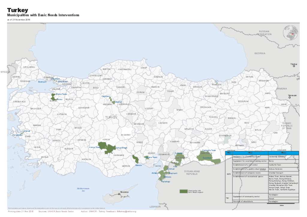 Document - Turkey Basic Needs: Municipalities with Basic Needs ...