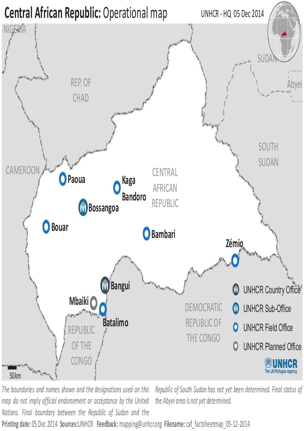 Document - Central African Republic: Operational map (Factsheet) - 05 ...