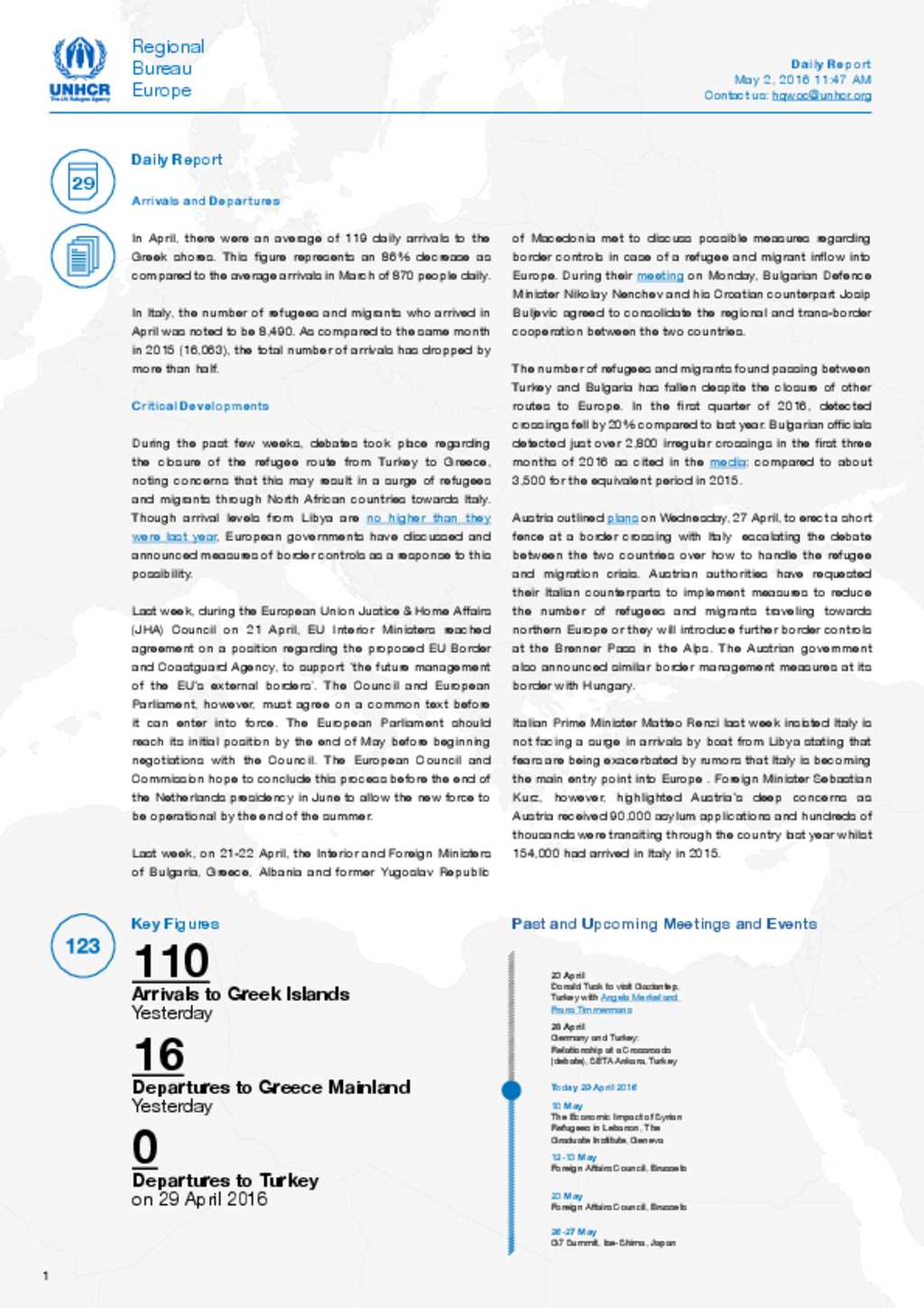 Document - Operations Cell Daily Report - 29 April