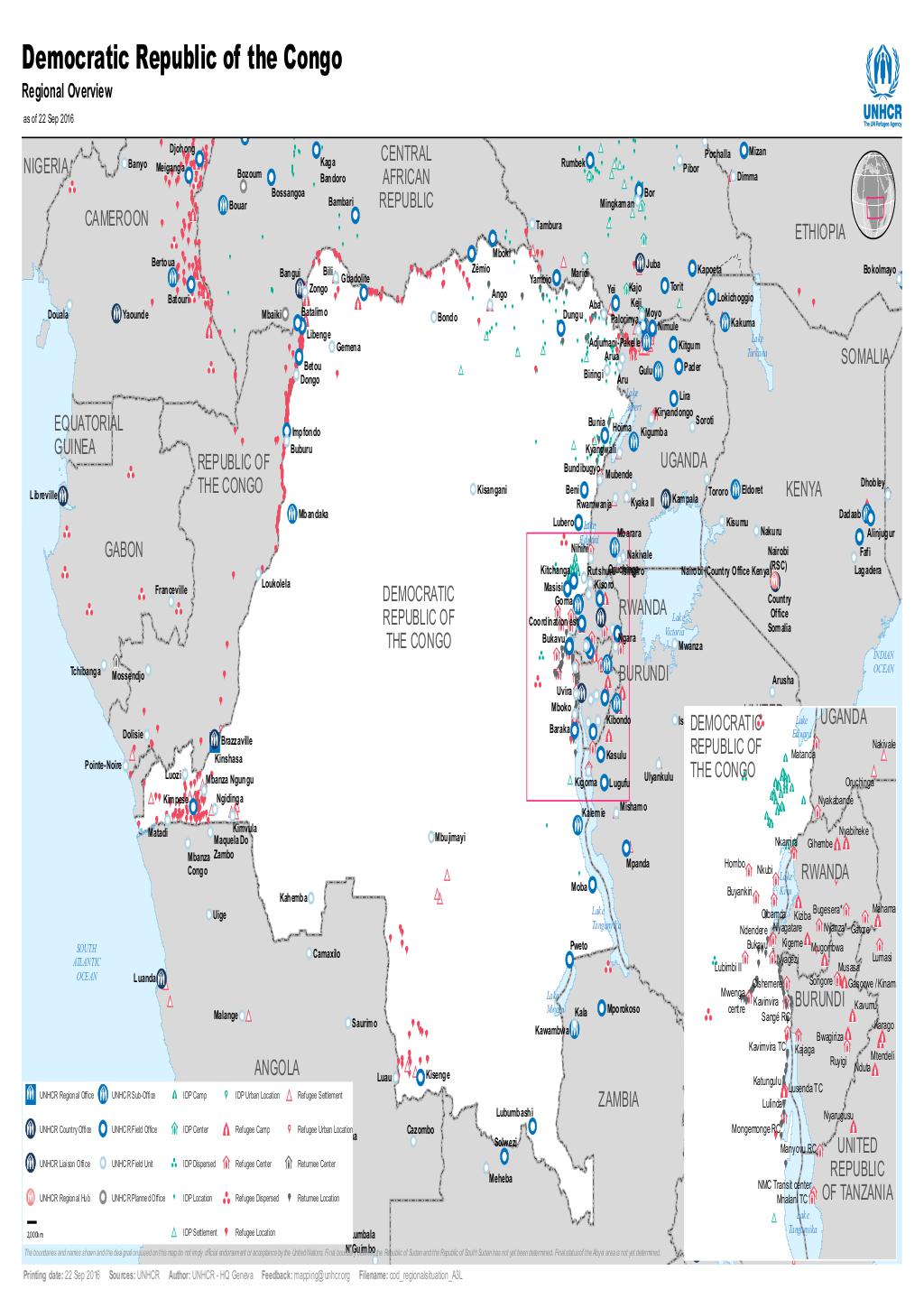 Document - Democratic Republic of the Congo - Regional Overview - 22 ...