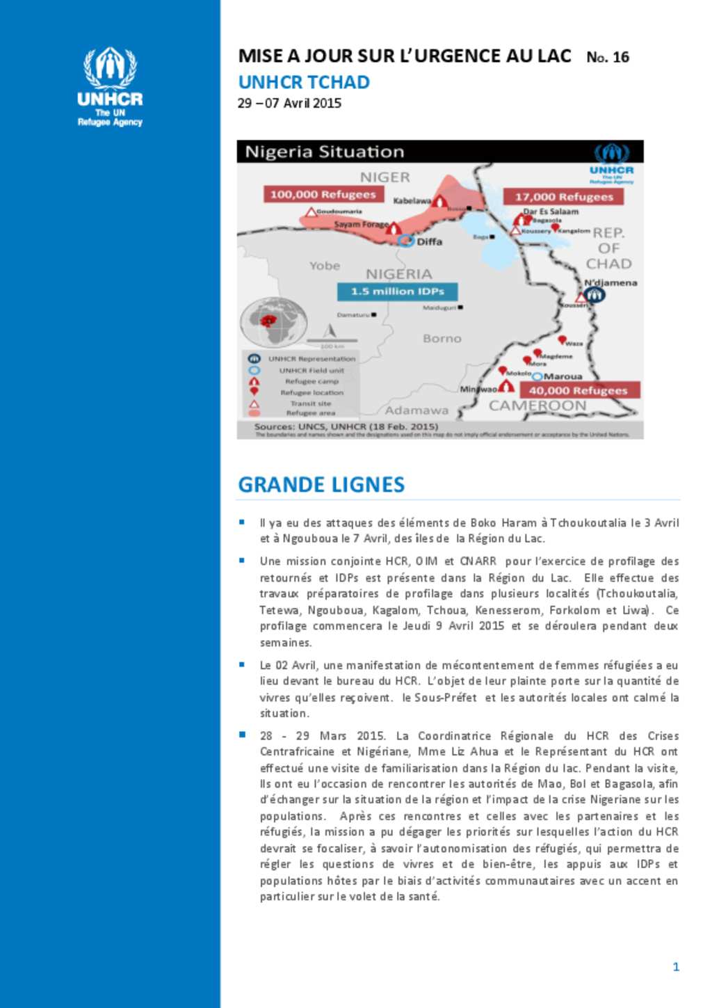 Document - Tchad: Urgence sur le Lac, #16