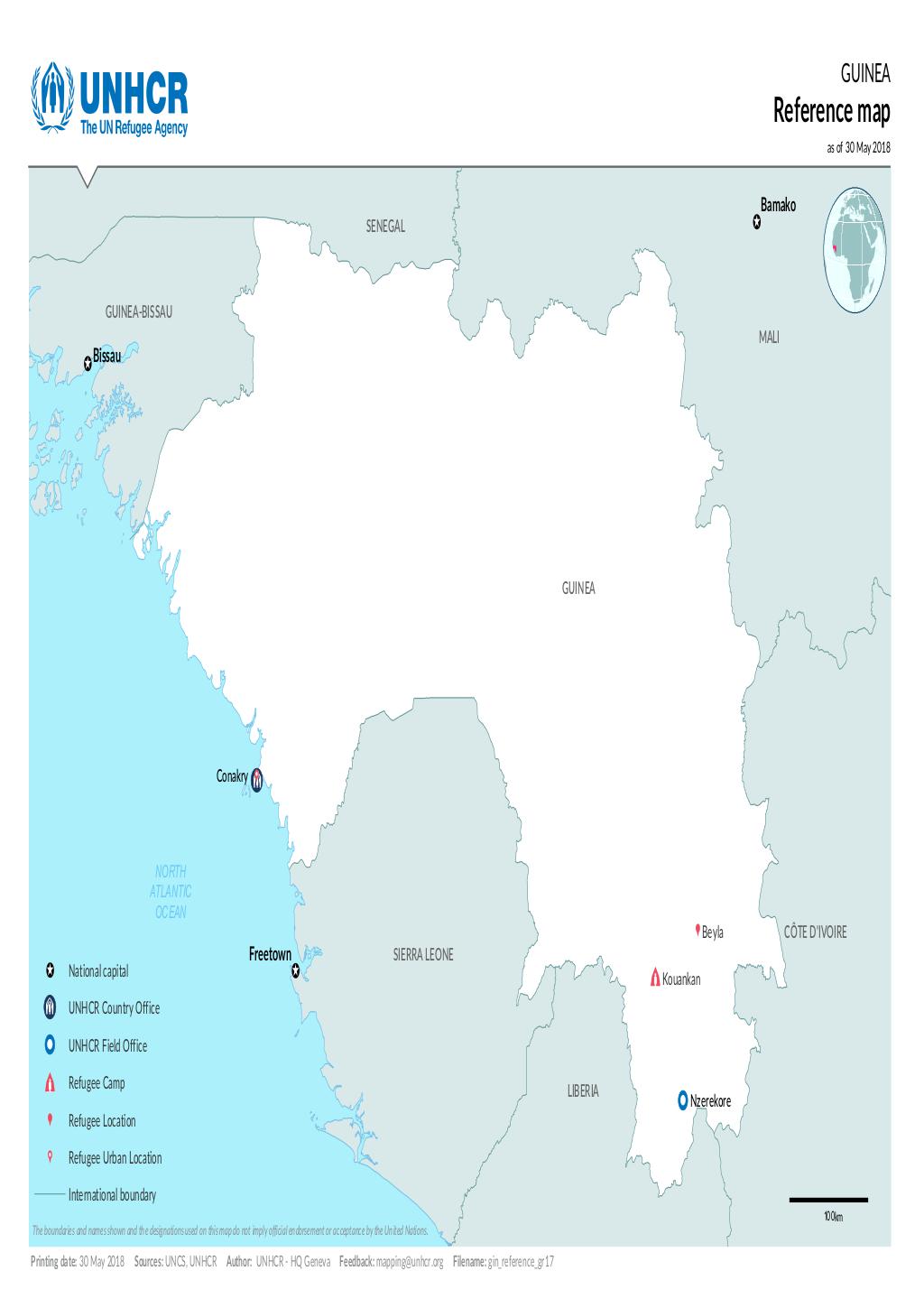 Document - Guinea - Reference map - 30 May 2018