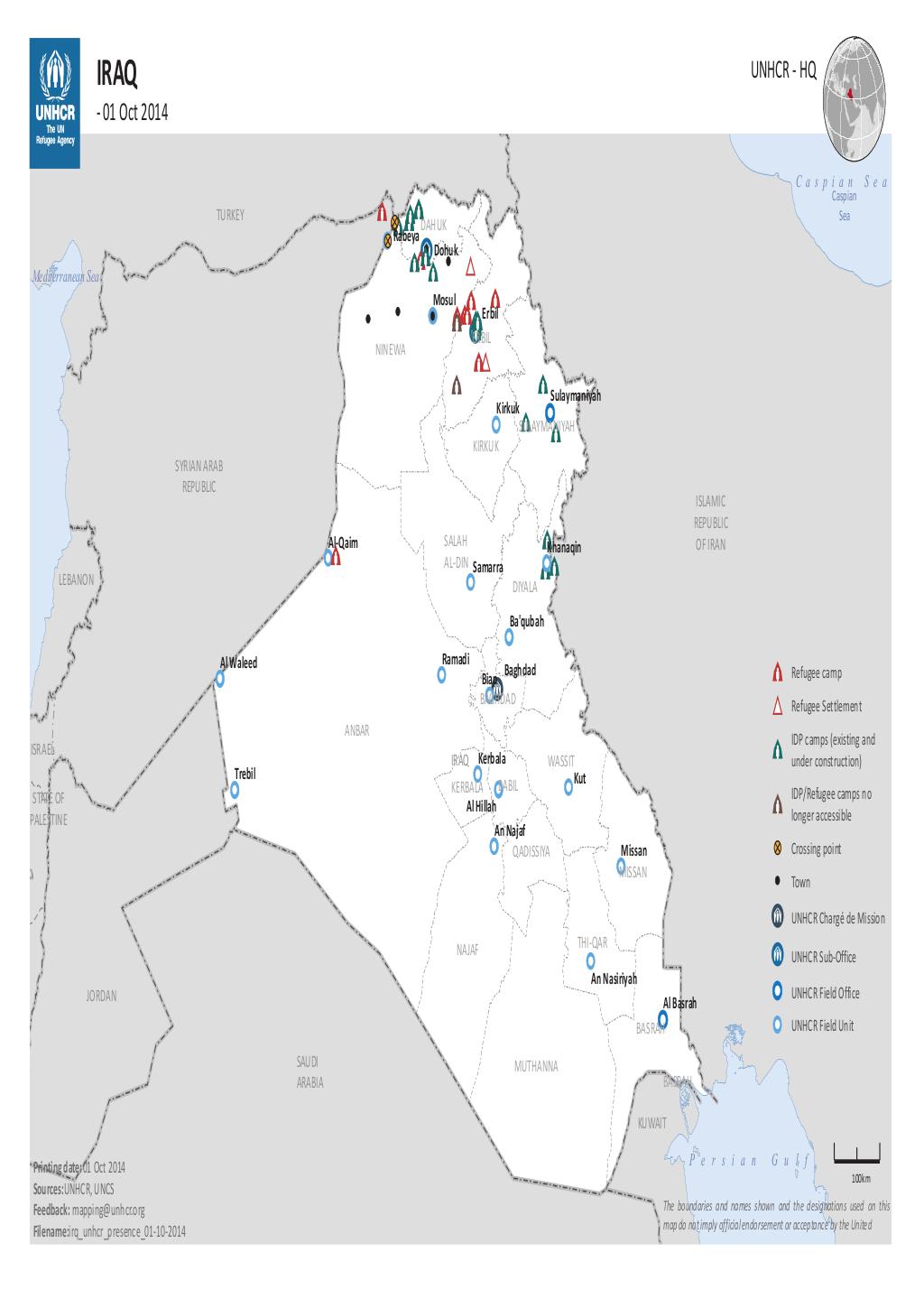 Document - Iraq - 01 Oct. 2014