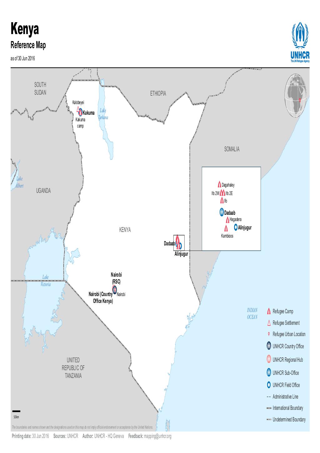 Document - Kenya - Reference map - 30 June 2016