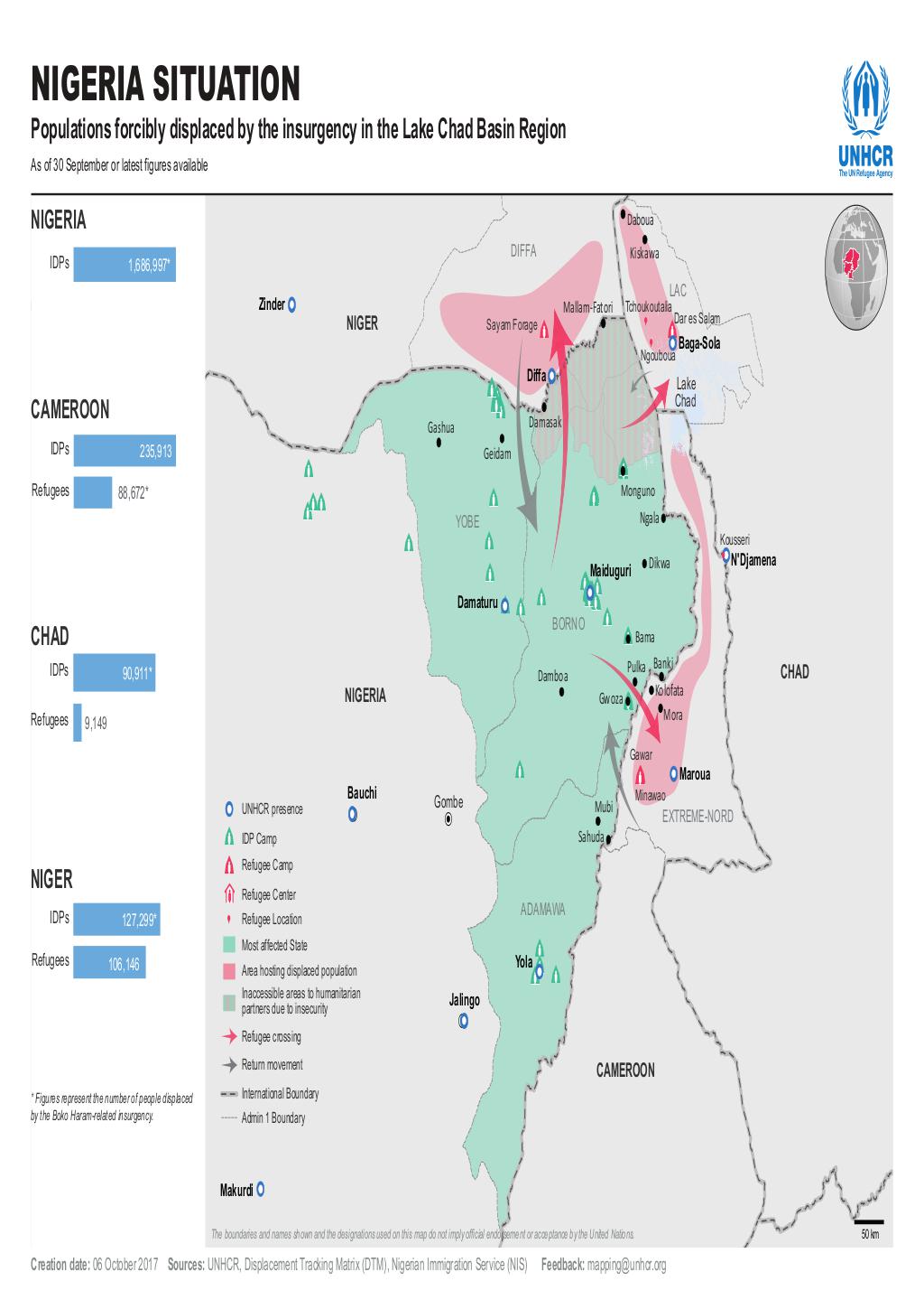 Document - Nigeria Situation - Populations forcibly displaced by the ...