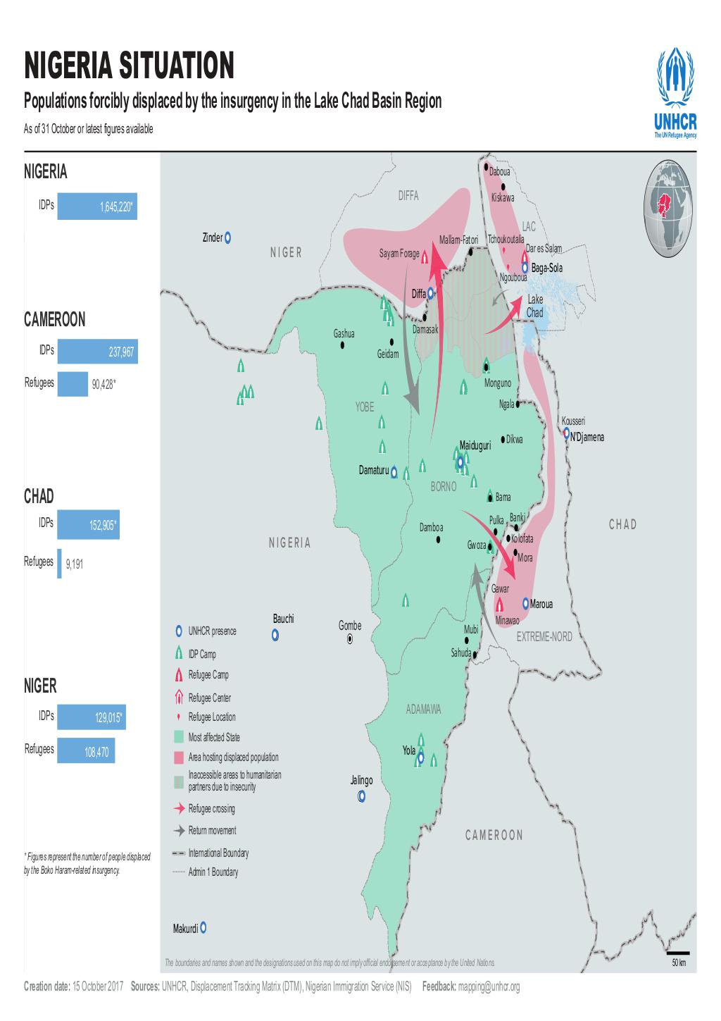 Document - Nigeria Situation - Populations forcilby displaced by the ...