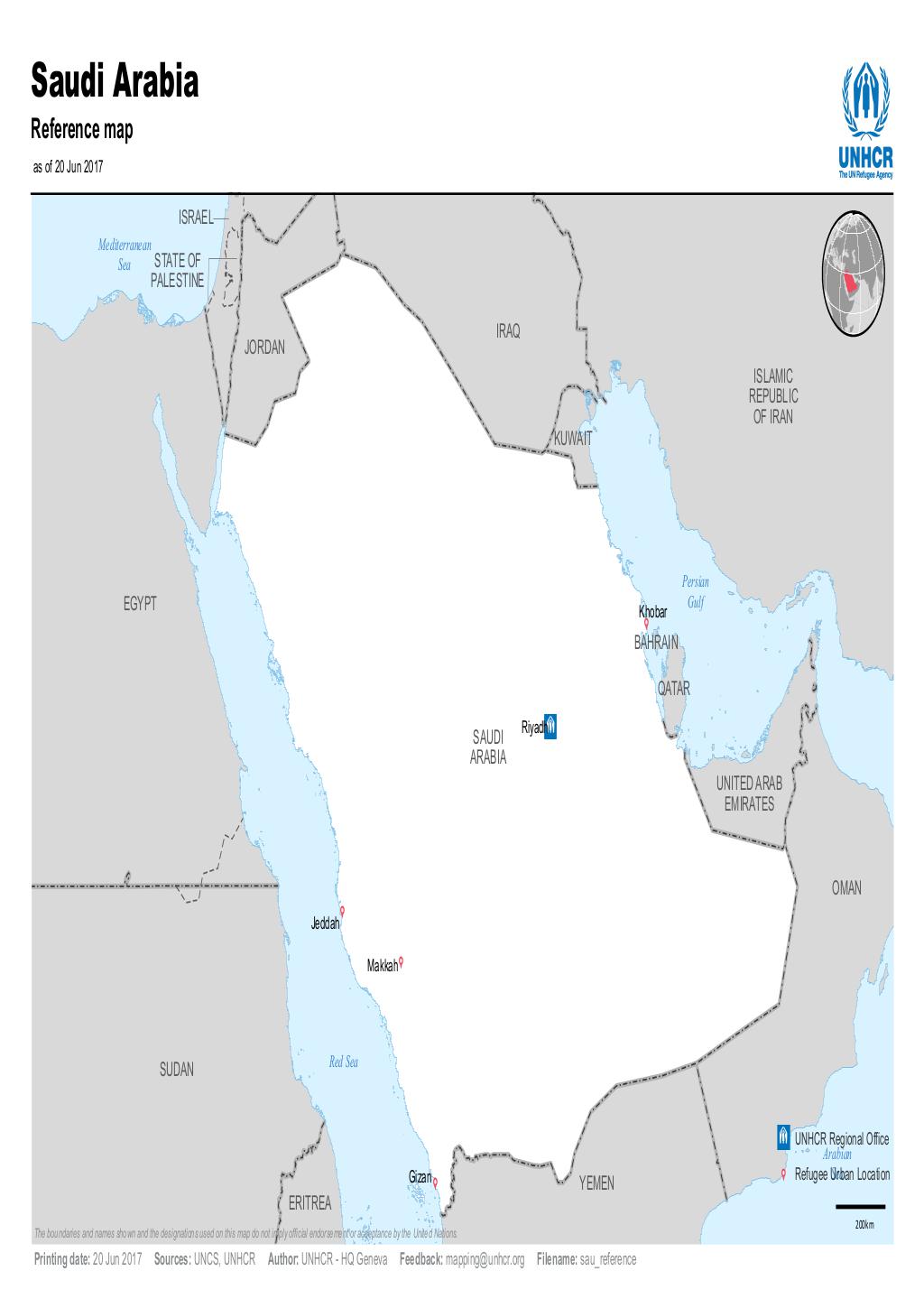 Document - Saudi Arabia - Reference map - 20 June 2017